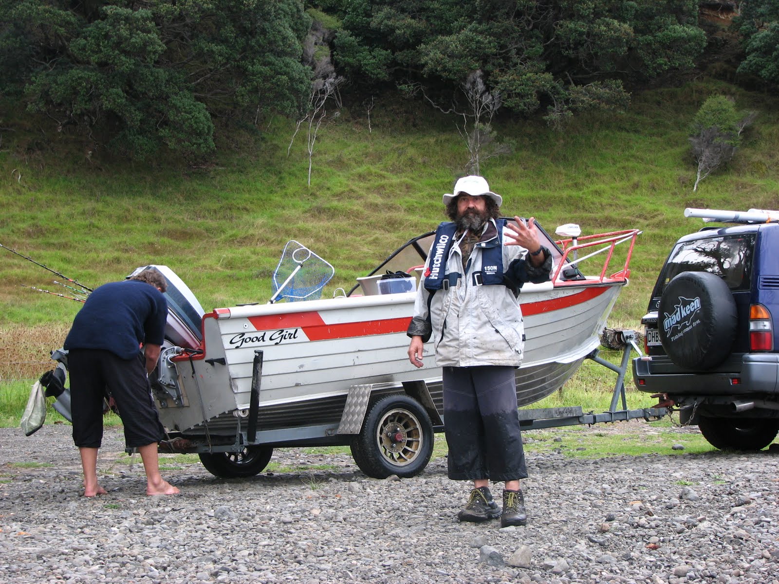 Gazebo Fishing: Cape Runaway Cricket trip 28.04-02.05.10