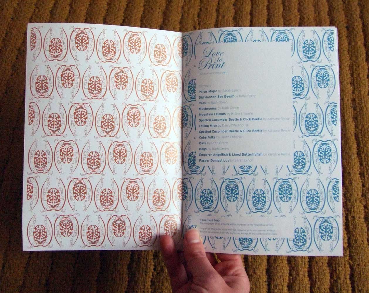 Memo Illustration: pattern zine