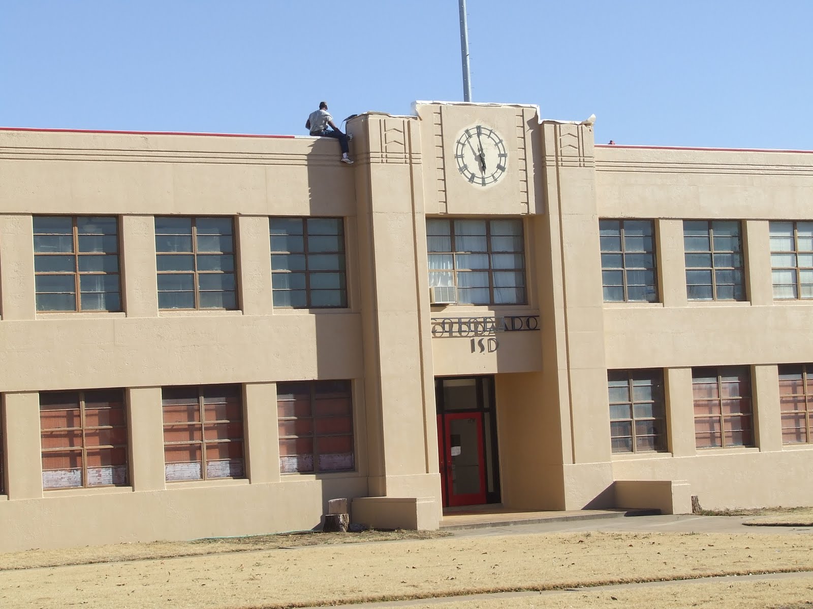 The Voice of Mitchell County: School Administration Building gets a ...