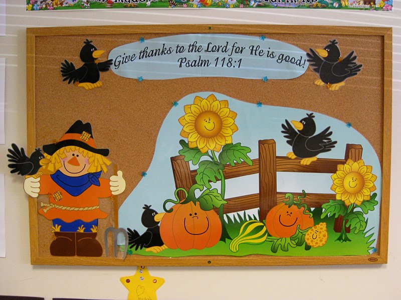 Wings As Eagles: Sunday School Fall Decorations
