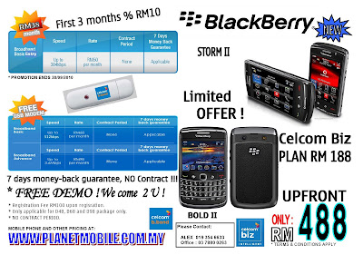 Planet Mobile - Malaysia Online Mobile Shop: Blackberry package from ...