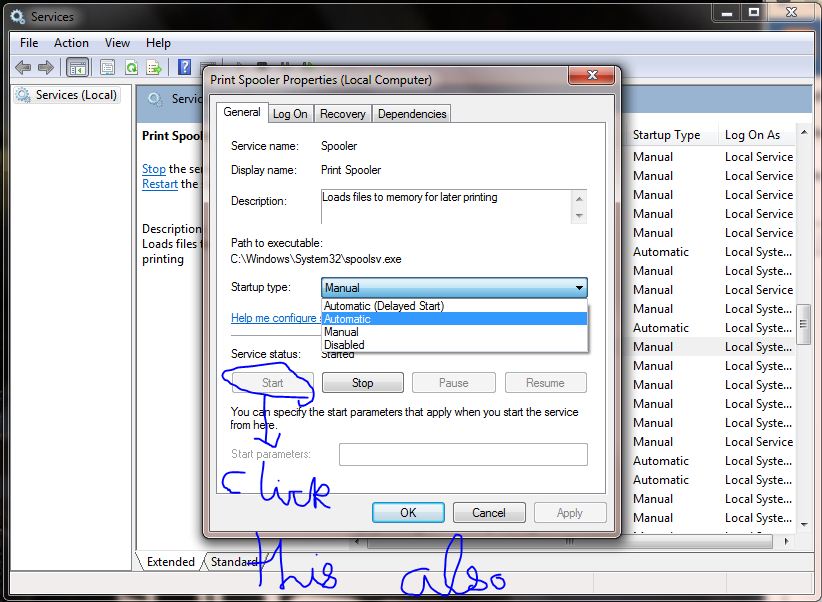 How To Start Print Spooler Service In Windows Vista - postsmanage