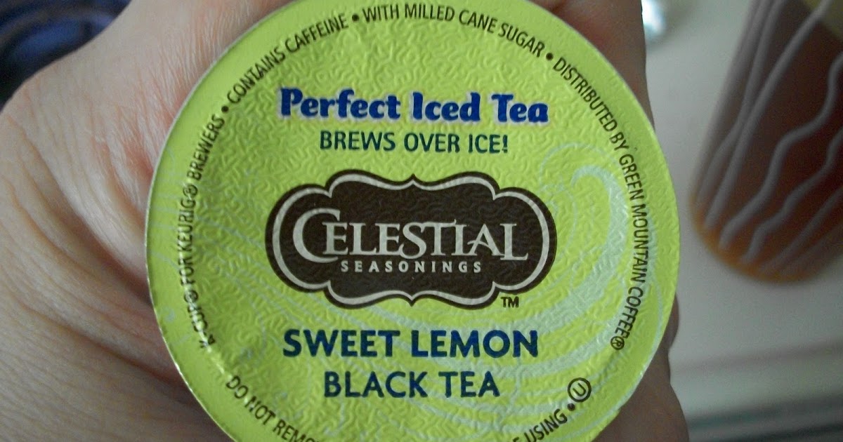 In With Bacchus: Celestial Seasoning's Sweet Lemon Iced Tea (K-Cup)
