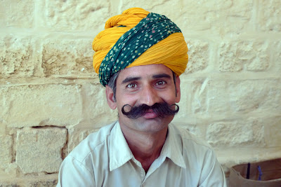The Linen Club: Rajasthani Moustaches