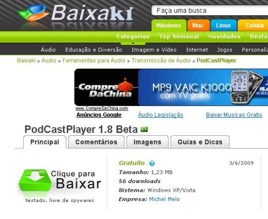 Informática: Baixaki