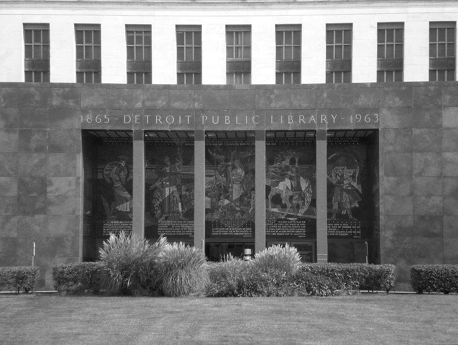 el imperio moderno: main branch, detroit public library