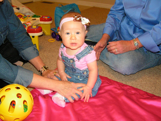 Our Life...: Sitting Up