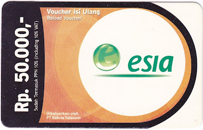 KOLEKSI VOUCHER: Esia Edisi Warna Warni