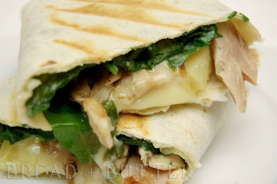 Bread + Butter: Chicken Lavash Wrap