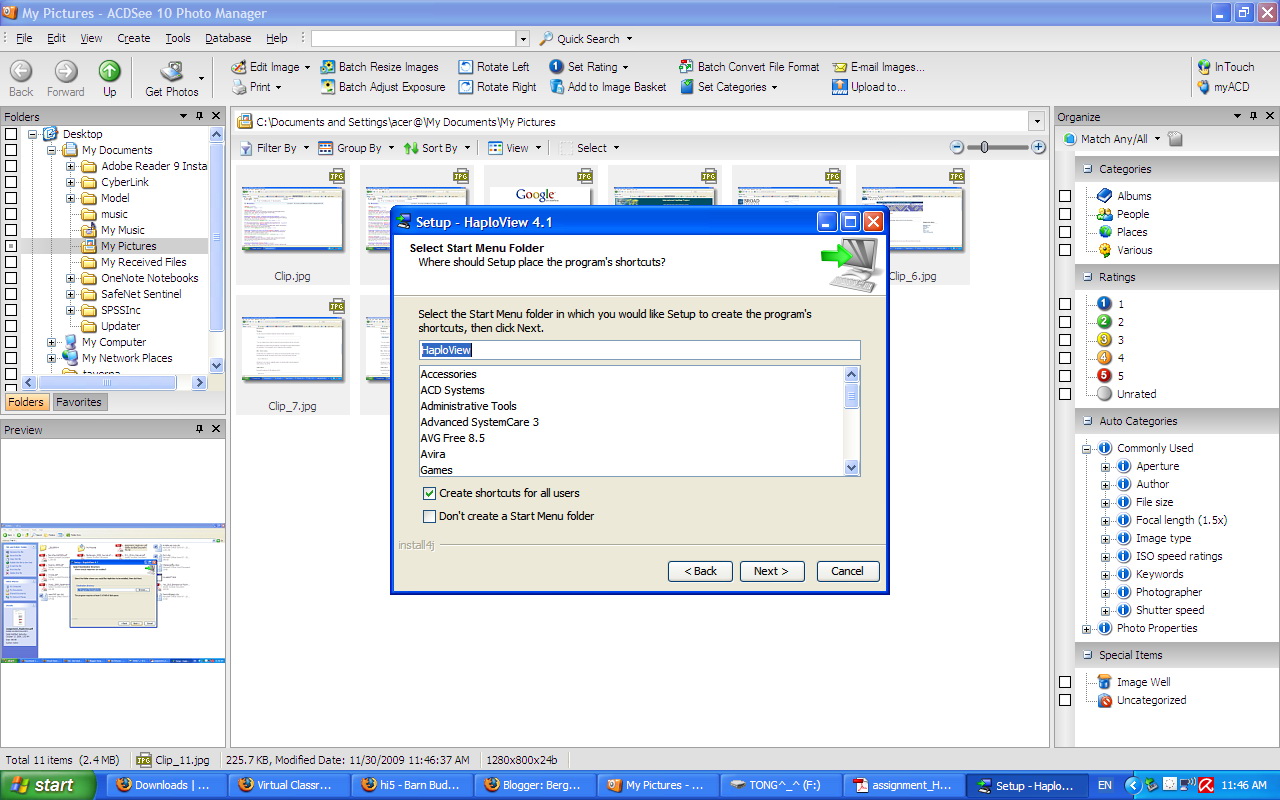 Bergerchees: Haploview