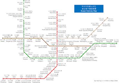 Channel GWHY: My Version of Busan Subway Map