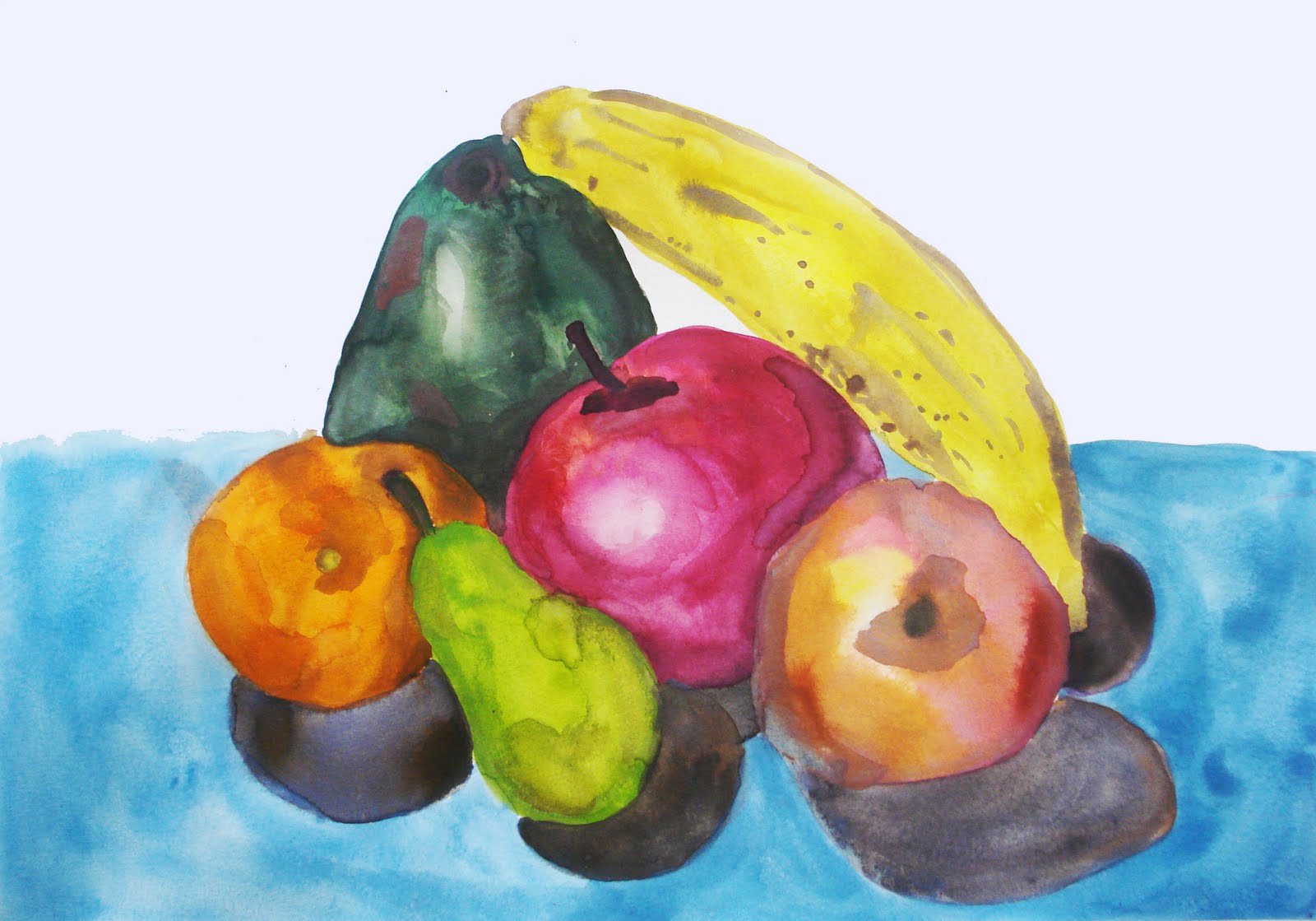 Dibujo III: Bodegón en Acuarela