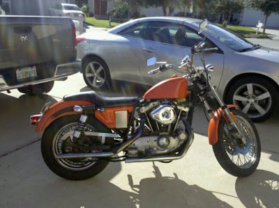 My 81' Ironhead Sportster Project: 1981 Ironhead Harley Sportster as ...