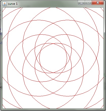 Knowledge is Delicious!: Draw Parametric Curve Using Java
