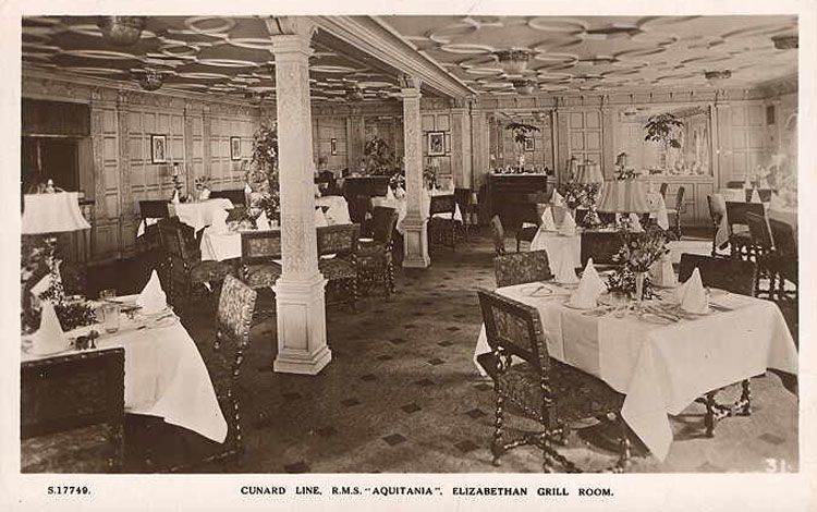 File:Drawing of the First Class Staircase on the RMS Aquitania.jpg ...