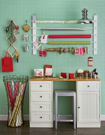 Fern & Flora: Spaces to Inspire: The Glorious Wrapping Station