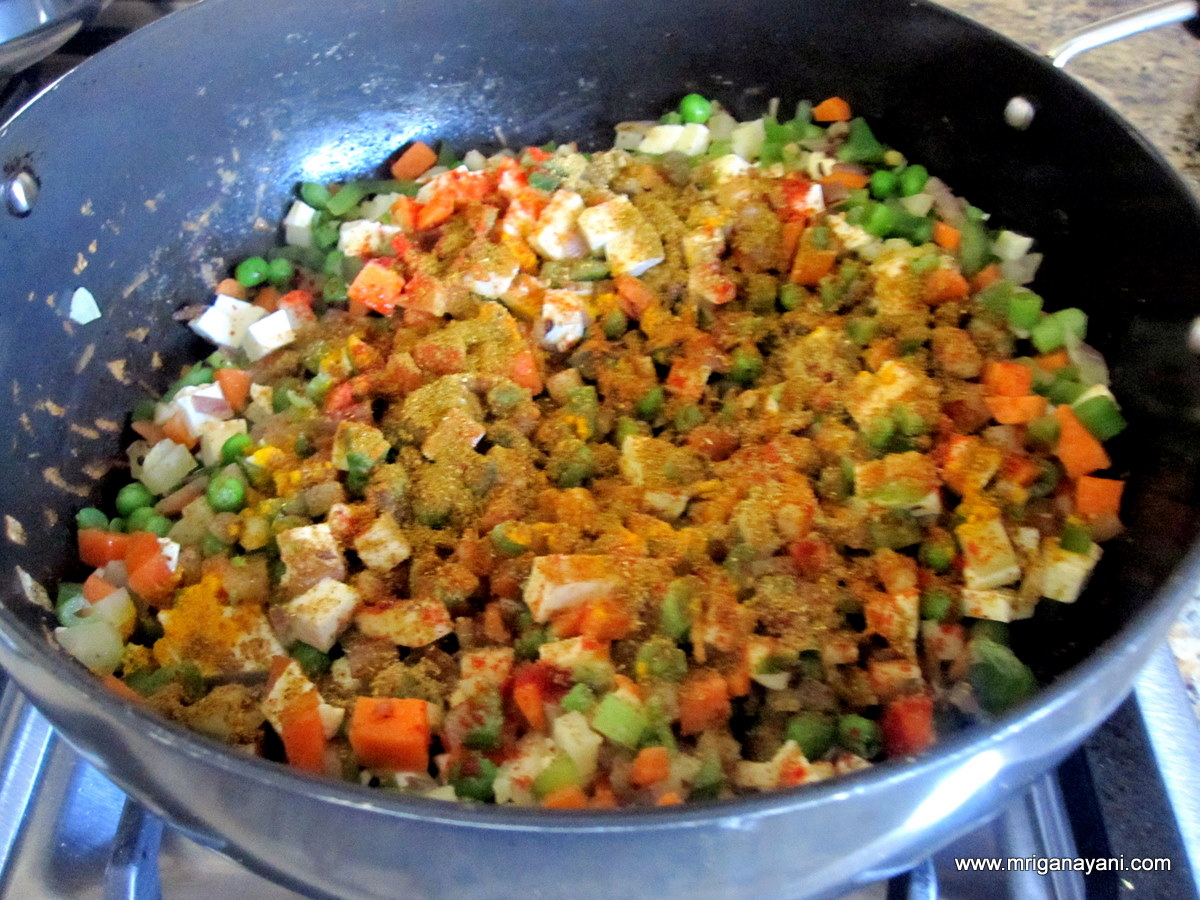 Love & Lentil: Paneer and Vegetable Puff Pastry