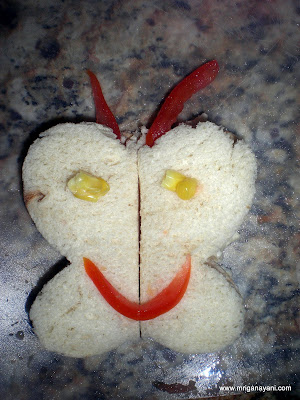 Love & Lentil: Kids Butterfly Sandwiches