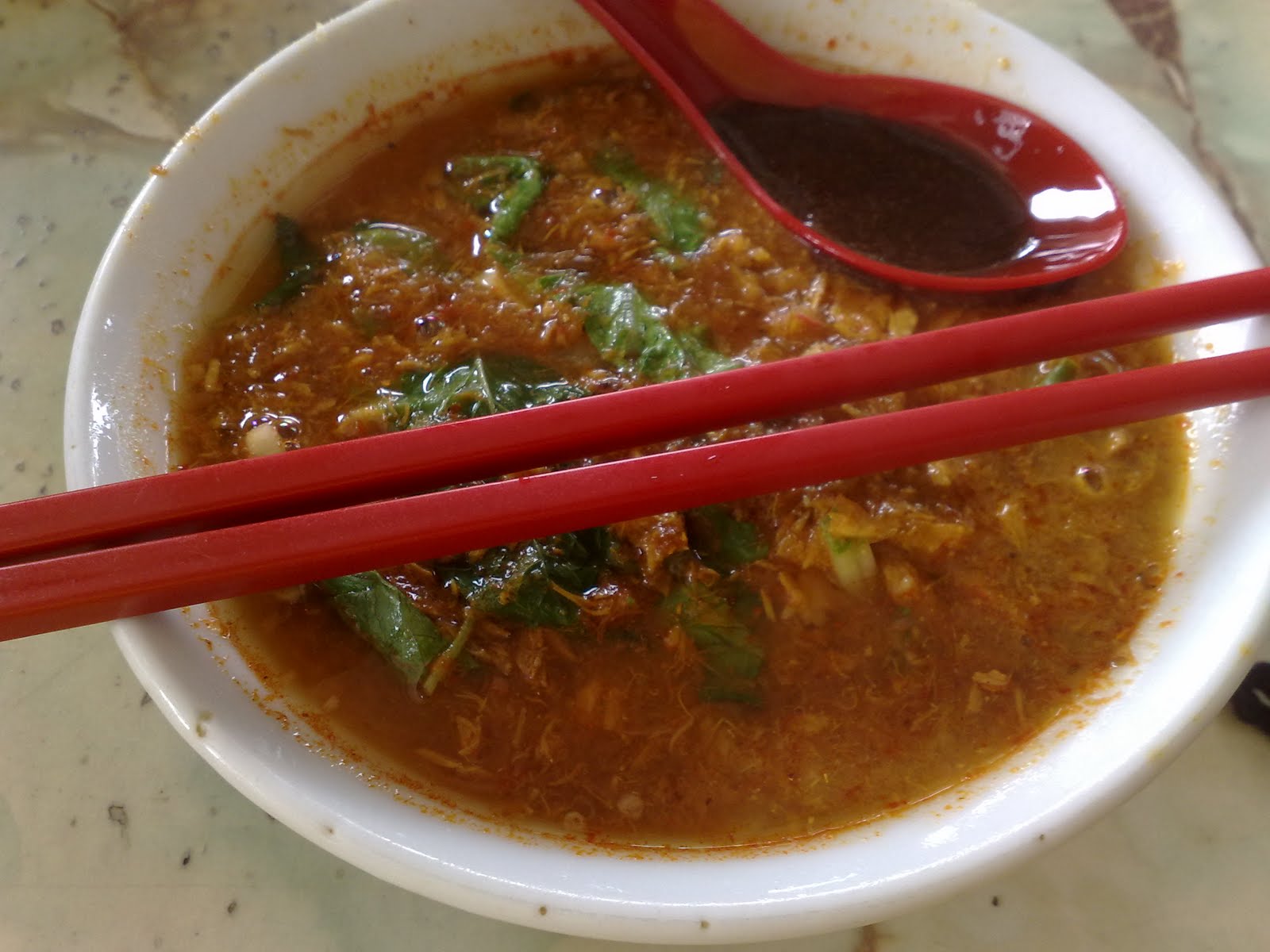 It's About Food!!: Siam Laksa @ Nan Guang 南光 Kopitiam, Jalan Balik Pulau