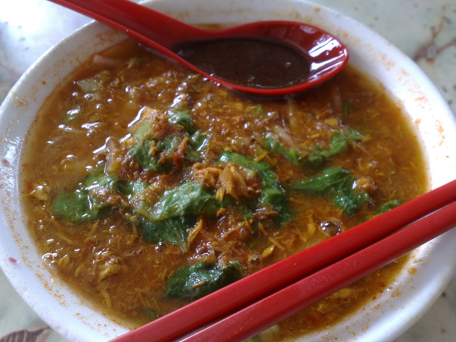 It's About Food!!: Siam Laksa @ Nan Guang 南光 Kopitiam, Jalan Balik Pulau