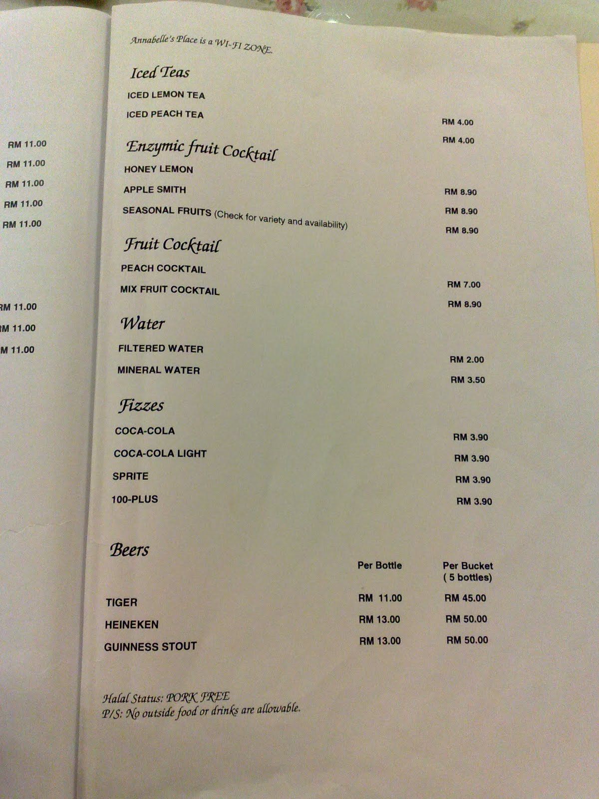 It's About Food!!: Annabelle's Place, Lebuh Lembah Permai 4