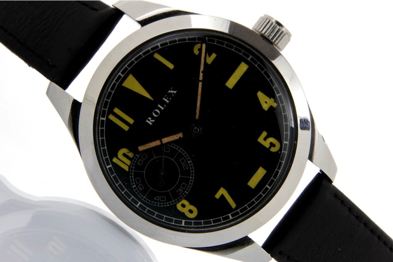 JACK'S TREASURE CHEST OF TIME PIECES: RARE LARGE ROLEX CORTEBERT ...