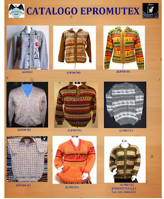 CHOMPAS DE ALPACA : CATALOGO