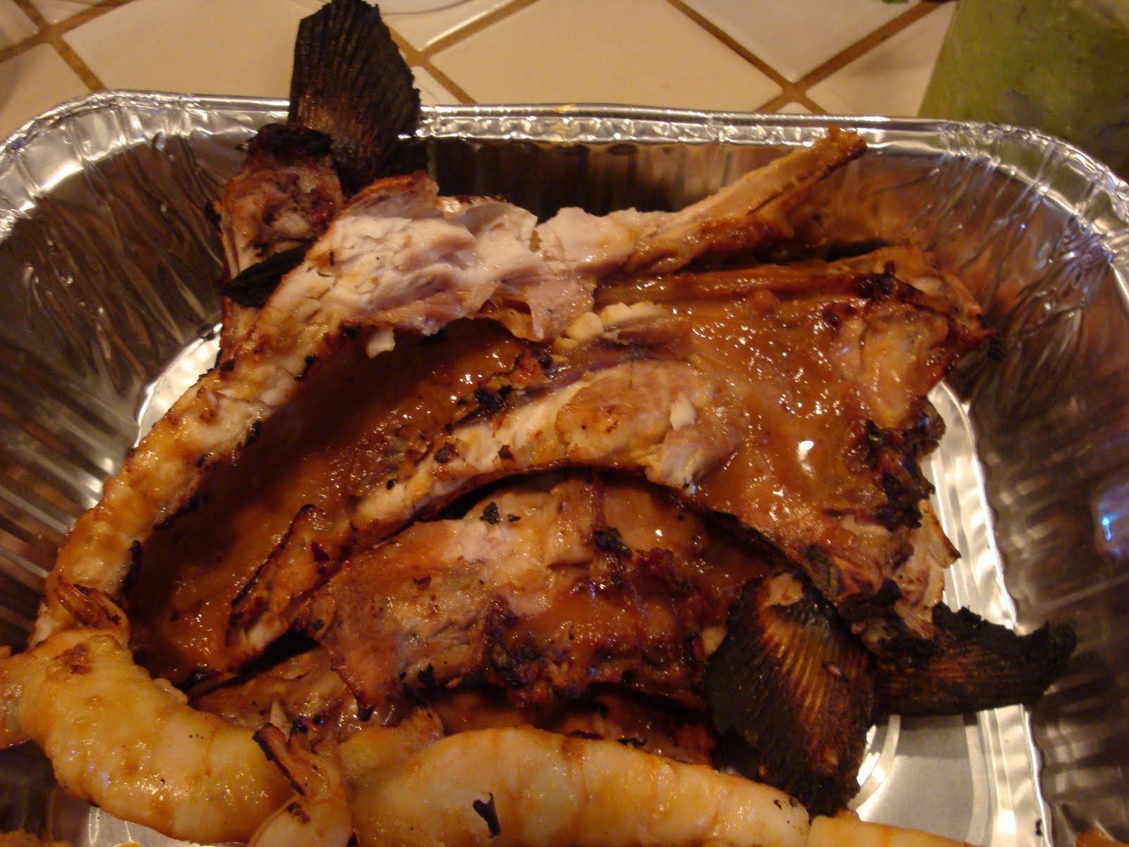 Lady of Q at Soul Fusion Kitchen : Yellowtail Fish Collar and Belly ...