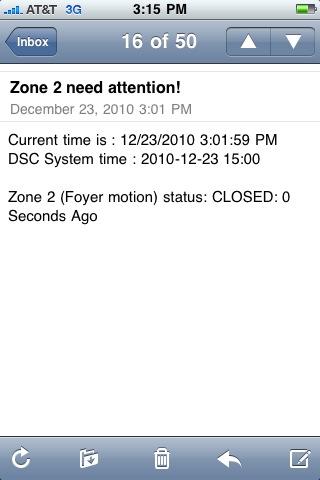 DSC Alarm System Self Monitoring