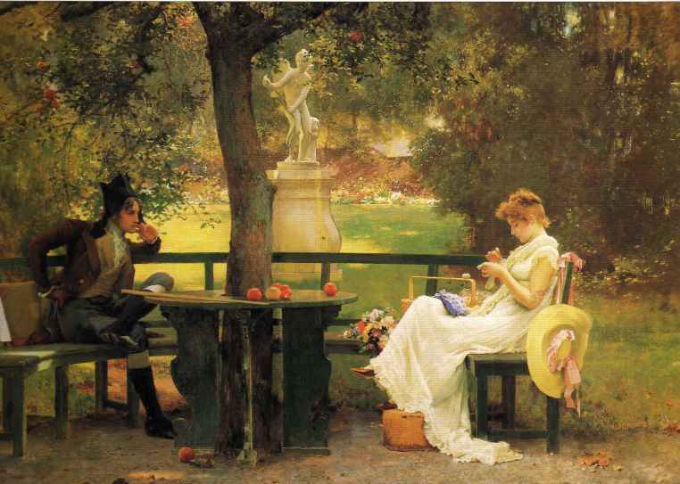 British Art: Marcus Stone - In Love