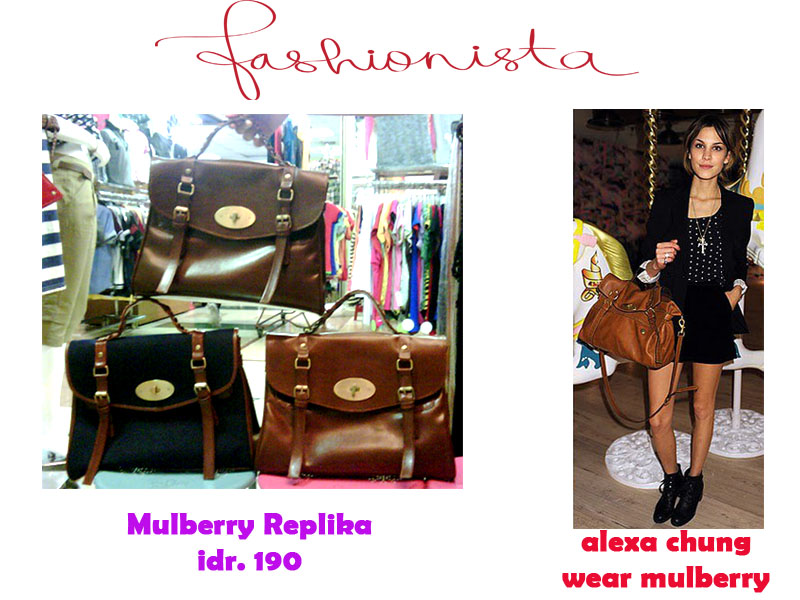 fashionistaa shop: replica mulberry bag