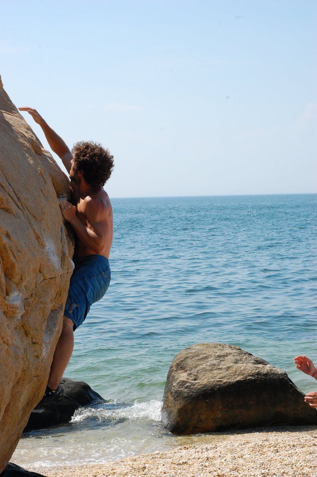 Weekend Bouldering Blog: Beach Bouldering in the Northeast