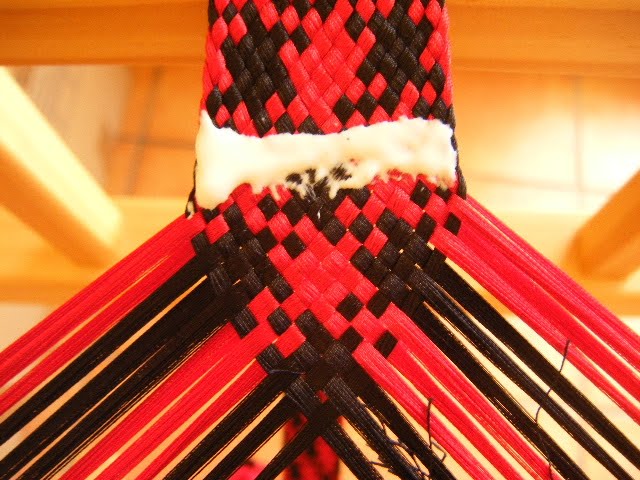 TrishAlan Designs Hand Dyed Fabric & Threads: Takadai Braid Finished