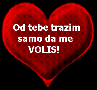 .: Volim te, to je jedina istina koju znam o tebi!