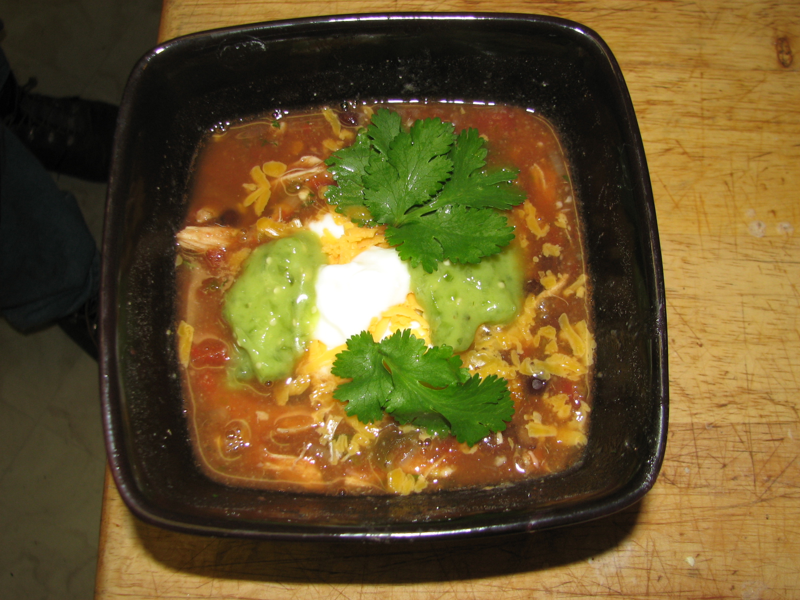 Cardstock and Coffee: Spicy Mexican Soup