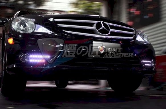 CSB-PRO AUTOLIGHT TRADING: MERCEDES BENZ R350 WITH CUSTOM DRL