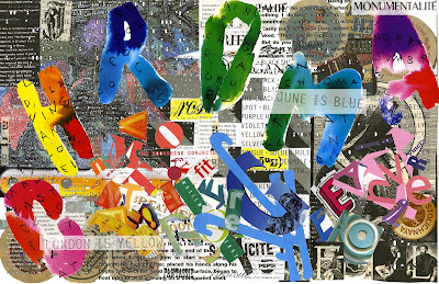 91 DESIGNS: Typography Collage