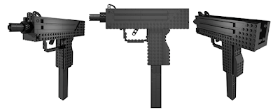Un-Bloc: TOYS + LEGO MAC-11 Sub Machine Gun