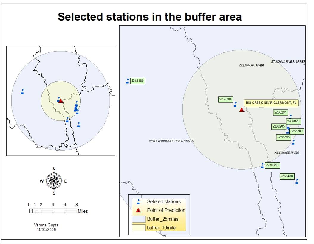 Applications in GIS: Streamflow Prediction