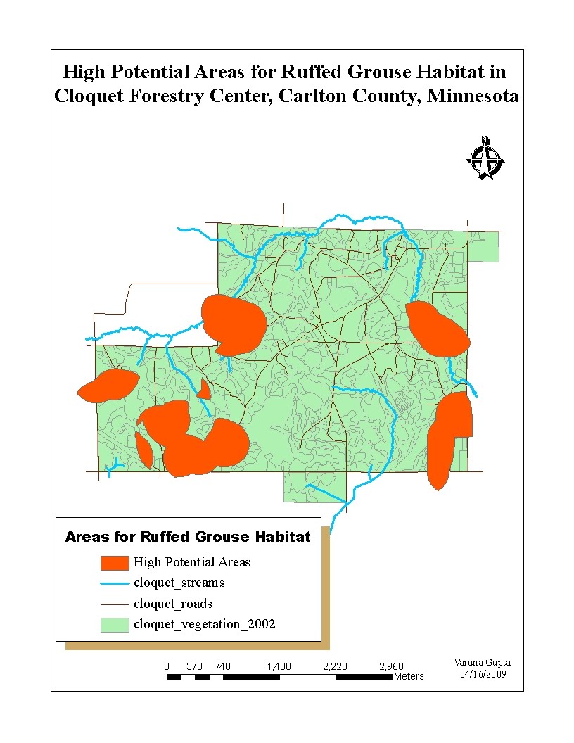 Applications in GIS: Ruffed Grouse Habitat