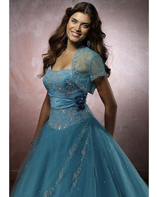 Vestido de 15 años - Color Celeste/Turquesa | 15 Años - Vestidos de 15 ...