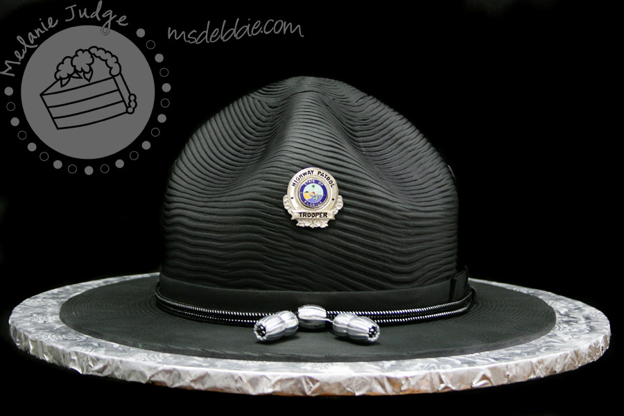 Cake Walk: Florida Highway Patrolman's Hat Cake