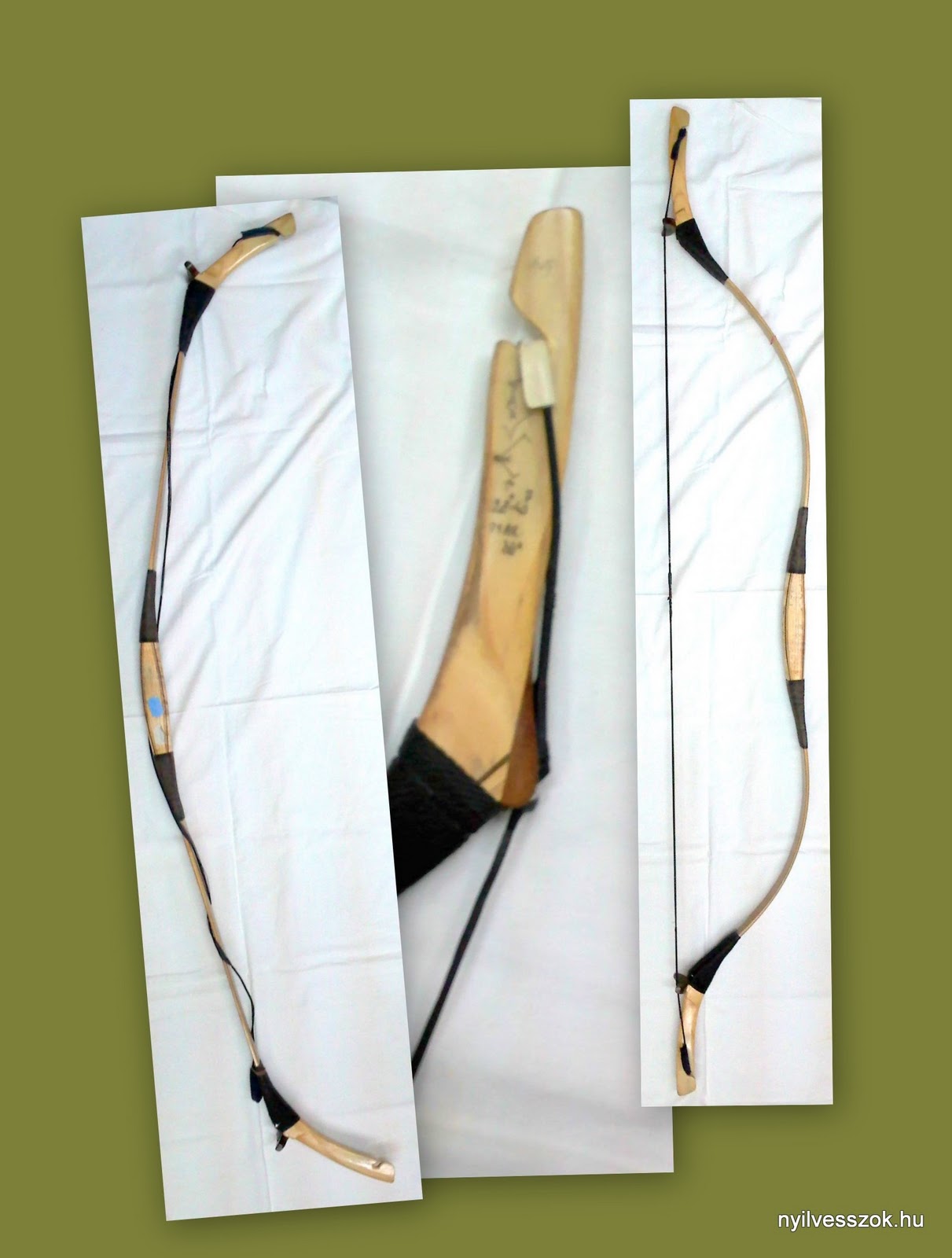 Íjászruhák boltja: Használt laminált és csigás íjak!
