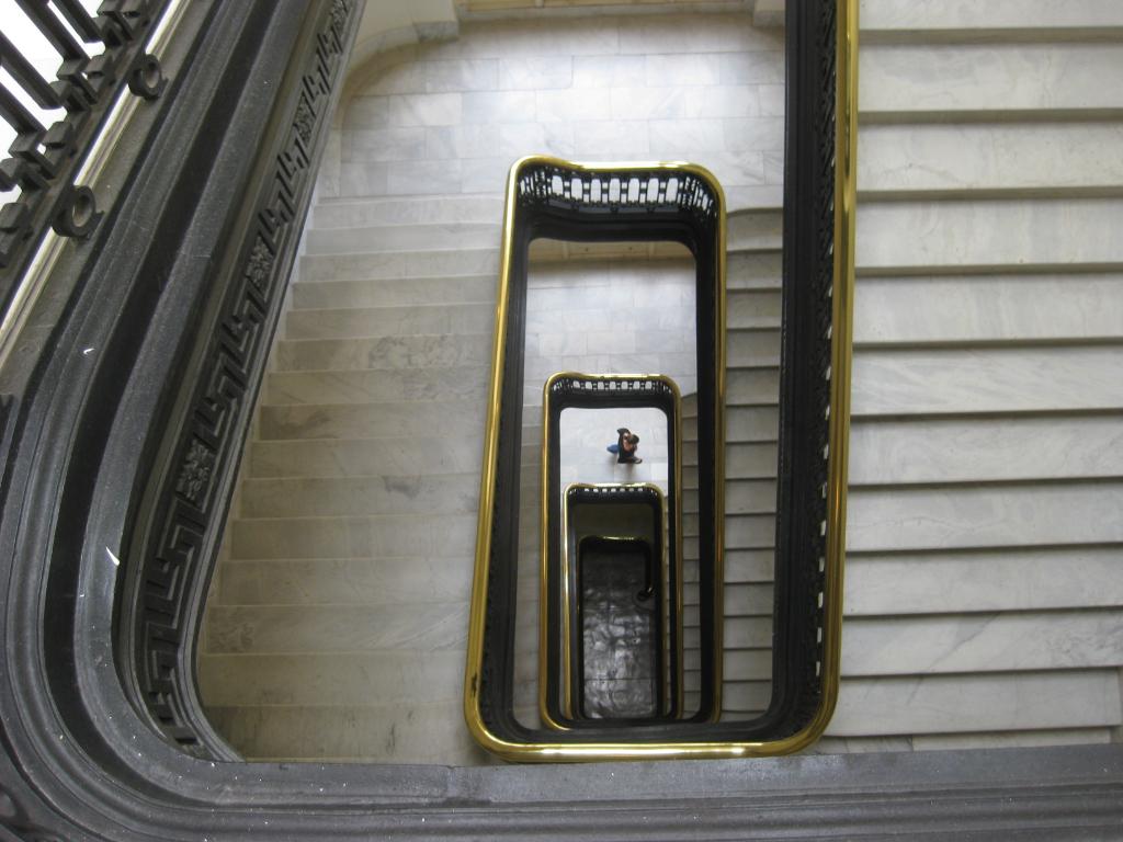 MSealPhoto: Stairs in the Cannon House Office Building - Washington, DC