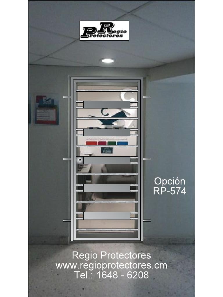 Regio Protectores®: Regio Protectores, Diseño de reja para oficina PAE ...