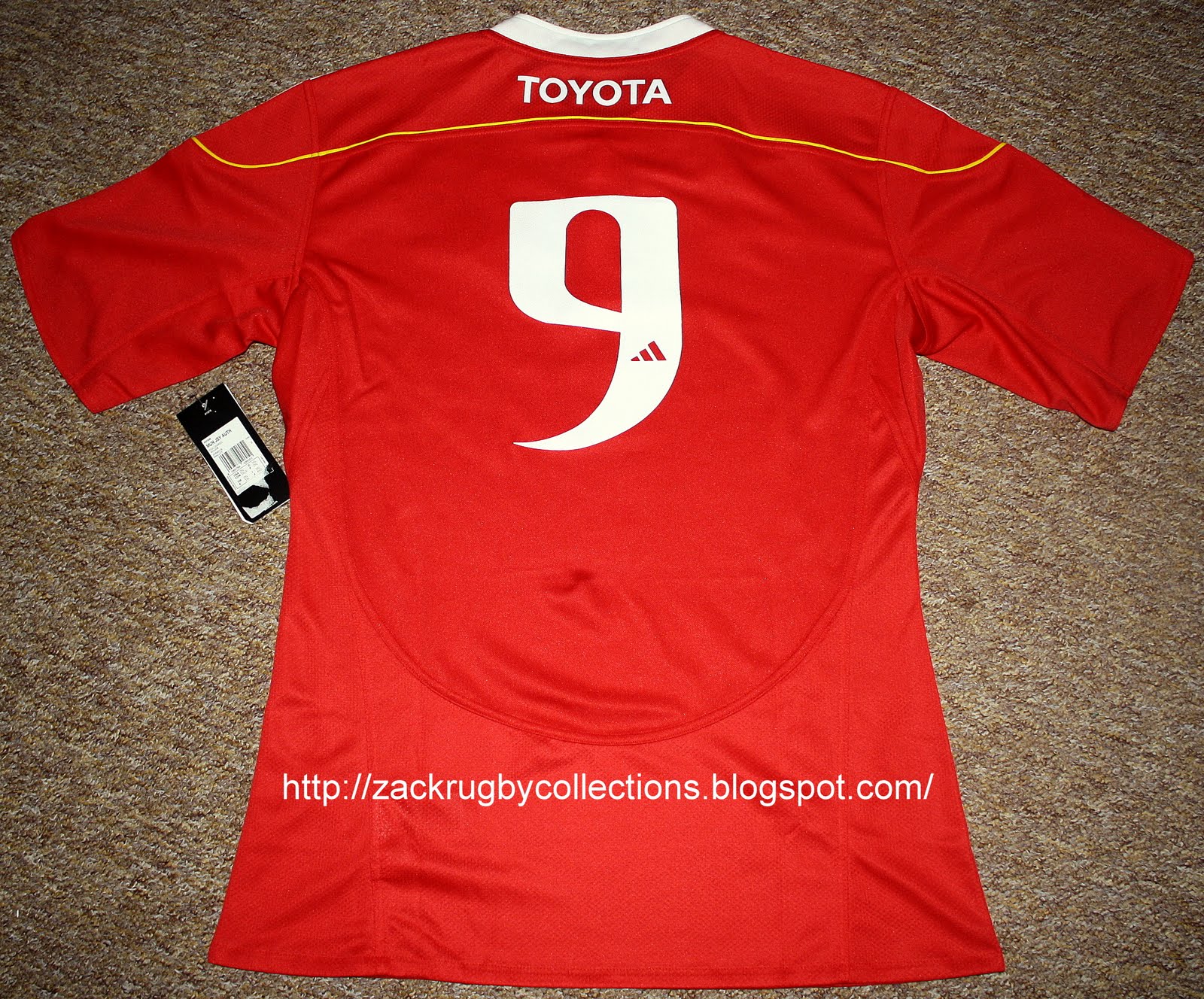 ZackRugby Collections®: Special Edition: Munster Home Test SS 2010/2011 ...