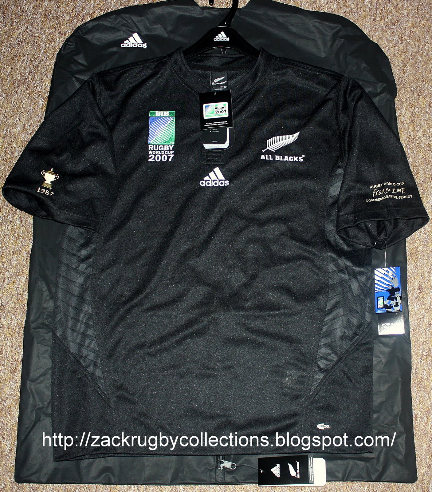 ZackRugby Collections®: New Zealand All Blacks Commemorative Rugby SS ...