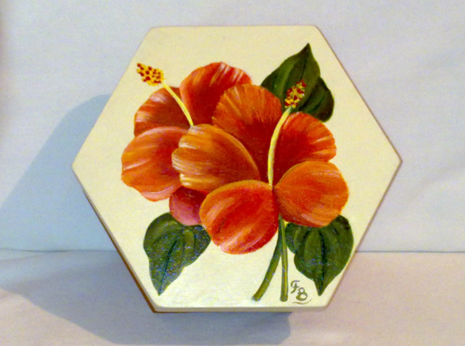 Feli y sus pinturas: Pintura sobre Madera