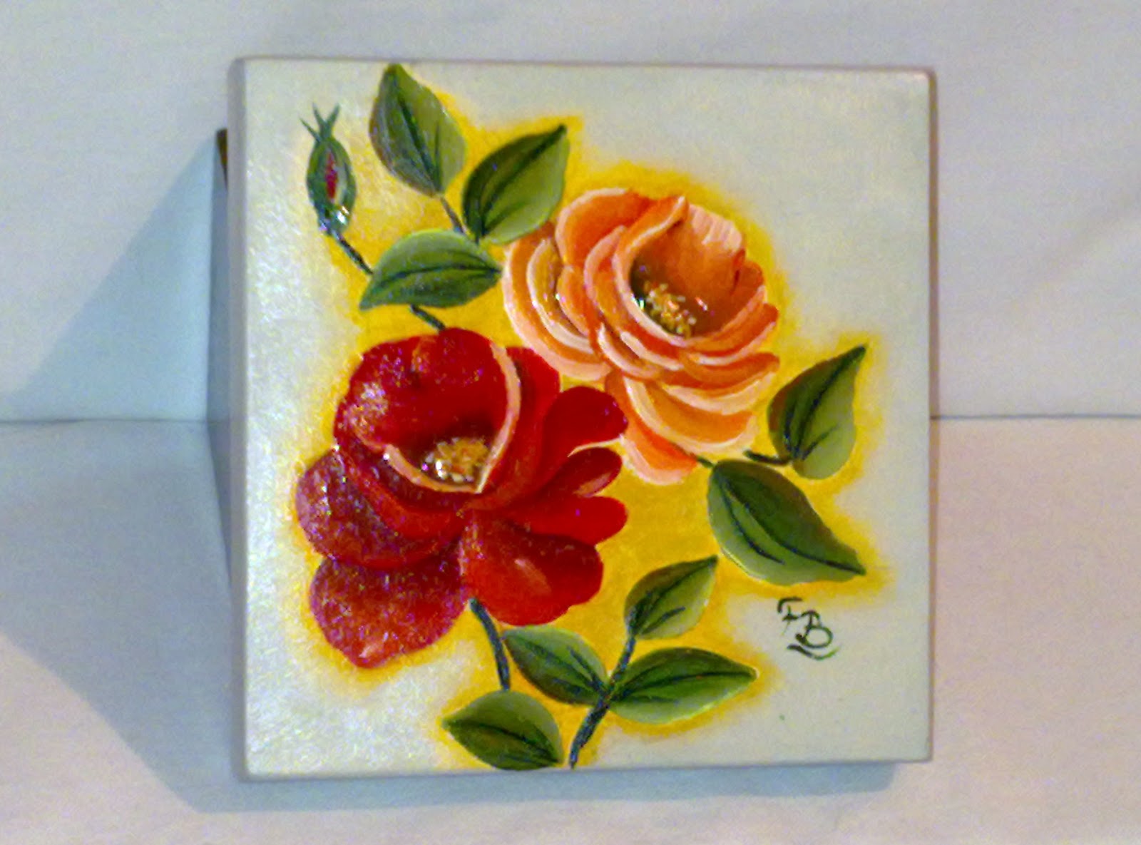 Feli y sus pinturas: Pintura sobre Madera