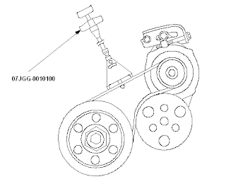 carworkshop: Drive Belt Inspection and Adjustment